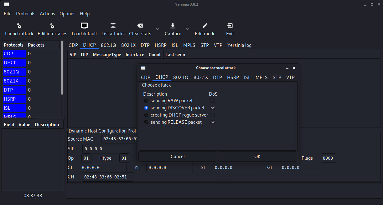 DHCP Starvation Attack | DHCP attacks | DHCP Server | ProSec GmbH