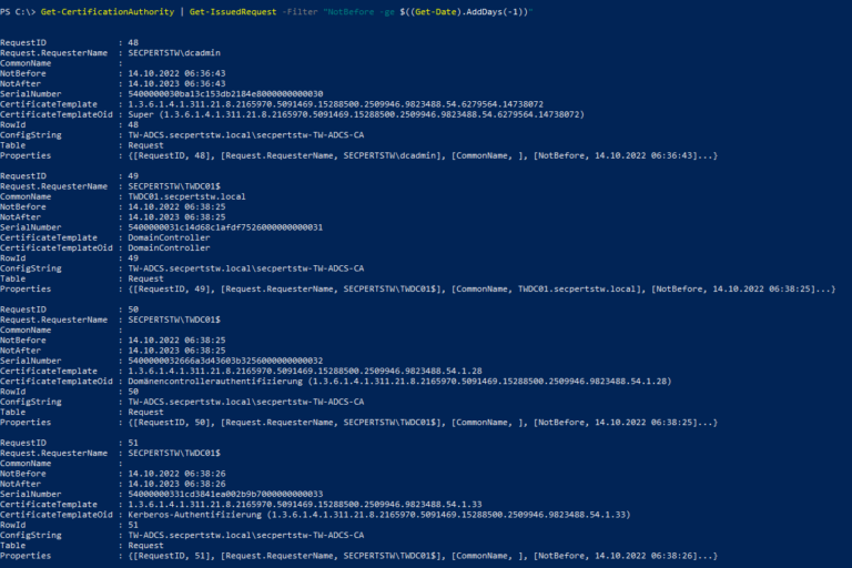Active Directory Certificate Services – Privilege Escalation aaS