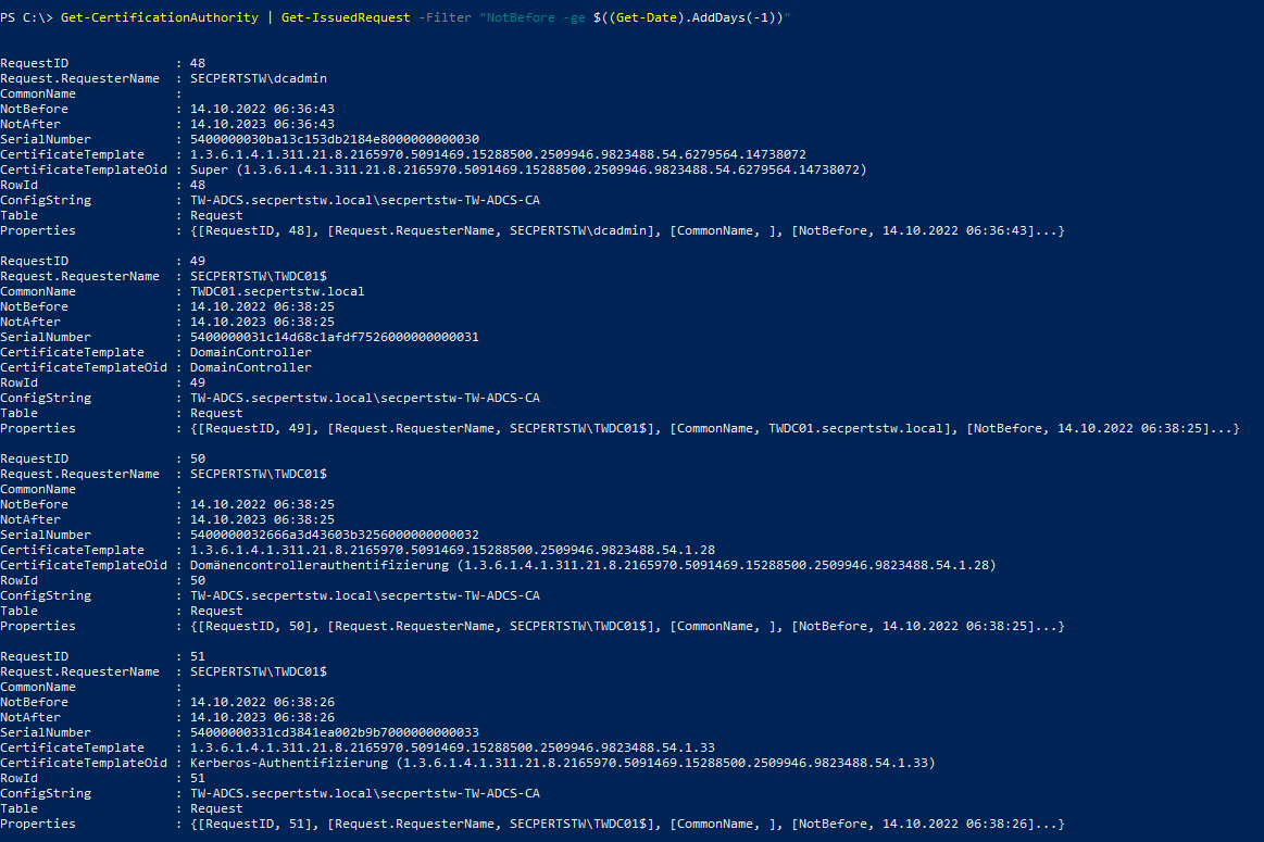 Active Directory Certificate Services – Privilege Escalation aaS